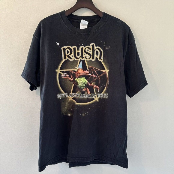 rush | Shirts | Vintage Rush 3th Anniversary Tour Tee 2004 Size Large ...
